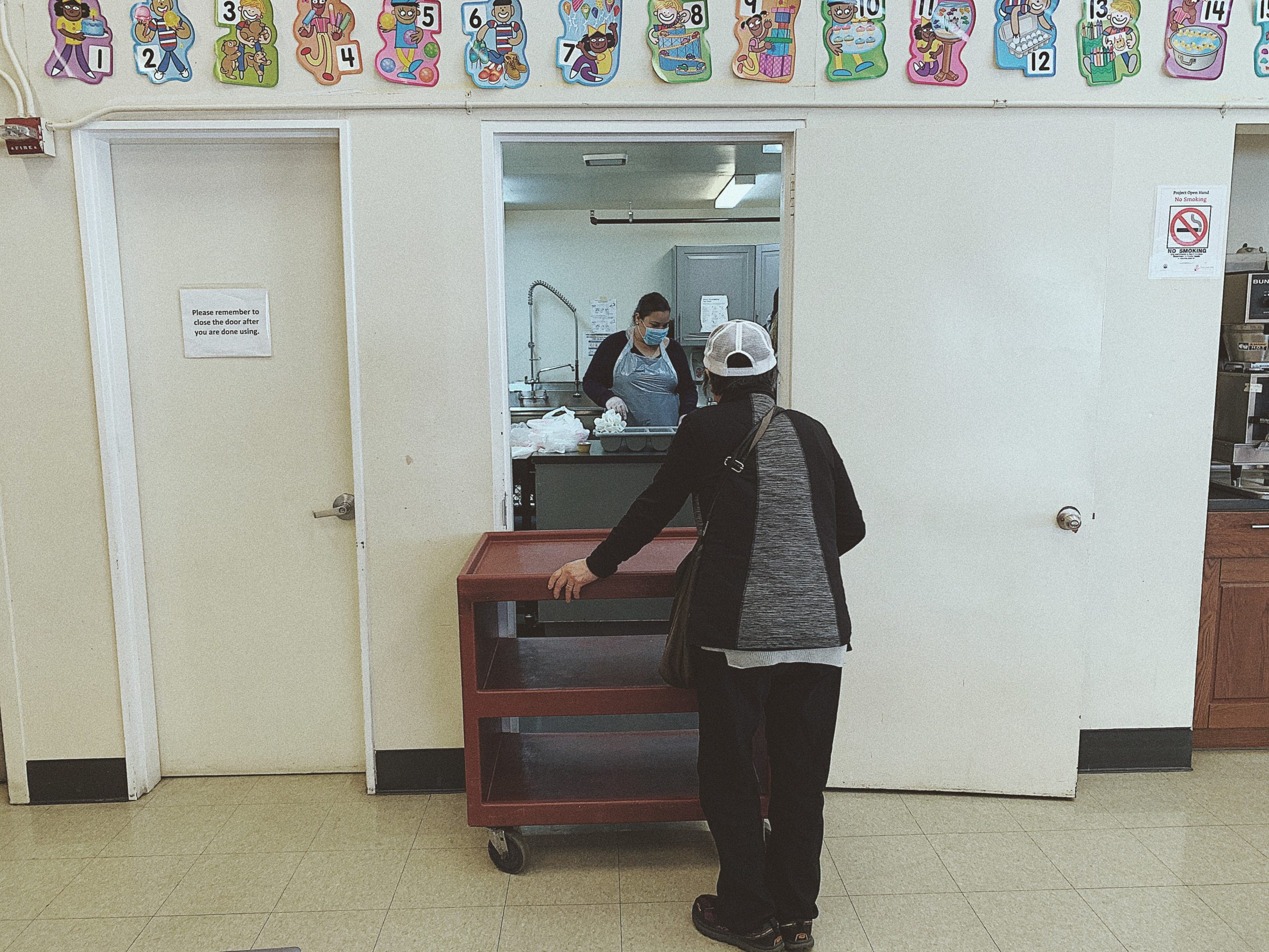 Senior Lunch Program During COVID-19 Crisis - TEL HI